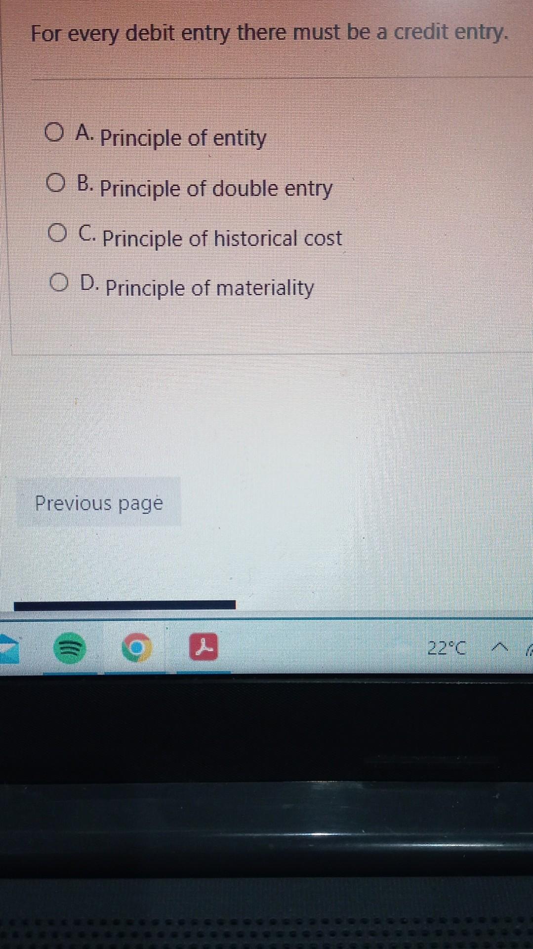 Solved For every debit entry there must be a credit entry. | Chegg.com
