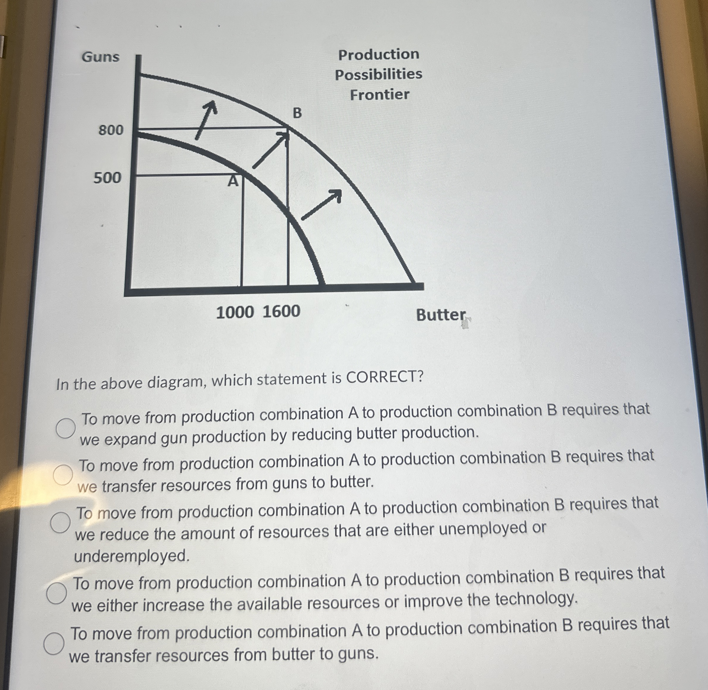 Solved In the above diagram, which statement is CORRECT?To | Chegg.com