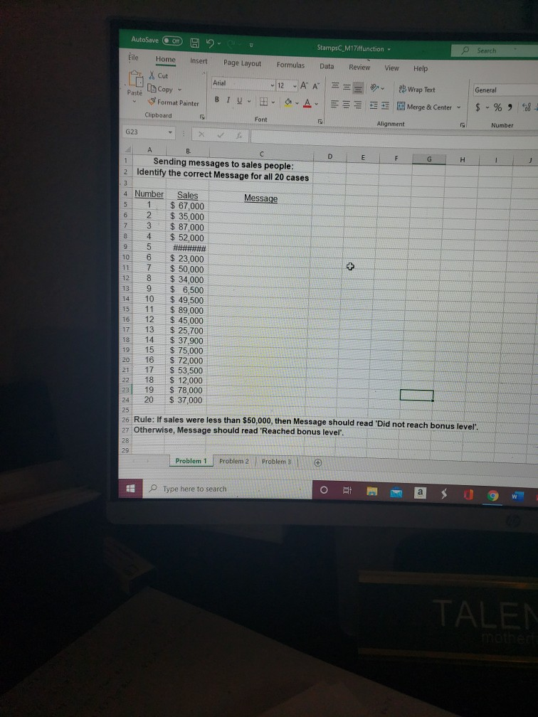 Solved AutoSave OM 2 Stampsc_M1Ziffunction e Search File | Chegg.com