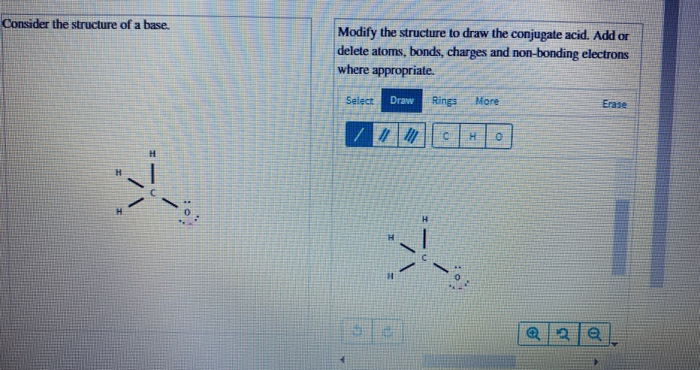 Solved Consider the structure of a base. Modify the | Chegg.com