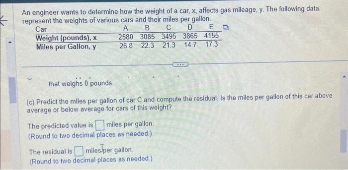 Solved I need help solving for all parts of the problem. | Chegg.com