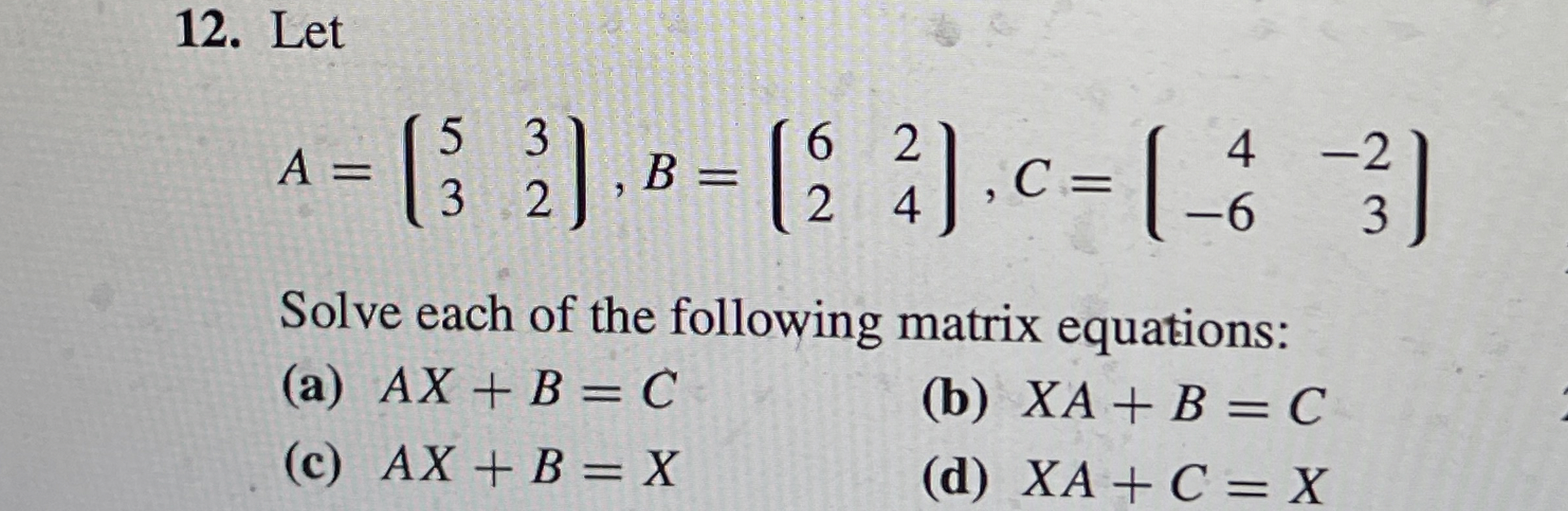 Solved Question | Chegg.com