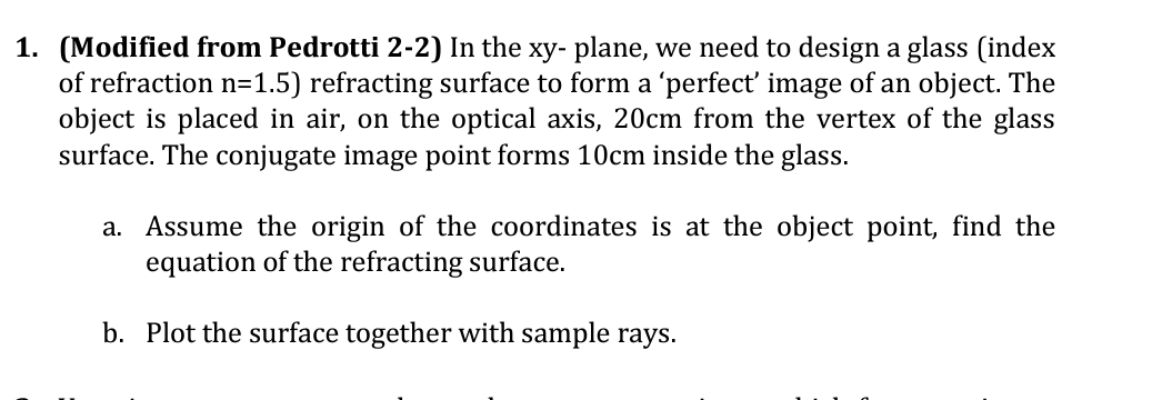 Solved (Modified from Pedrotti 2-2) ﻿In the xy- ﻿plane, we | Chegg.com