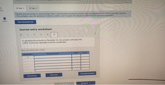 Solved Liang Company began operations in Year 1. During its | Chegg.com