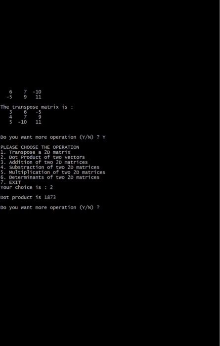 Solved Can anyone give me code for this output. I write code | Chegg.com