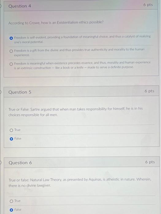 Question 41 According to Crowe, how is an | Chegg.com