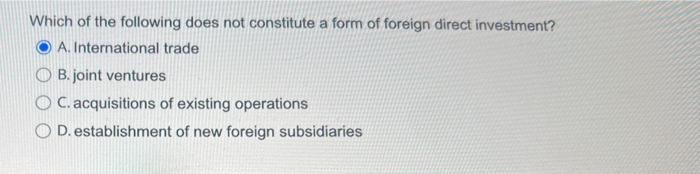 Solved Which of the following does not constitute a form of | Chegg.com