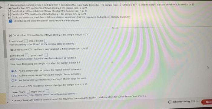 Solved (a) Construct an Bos confidence interval about uif | Chegg.com