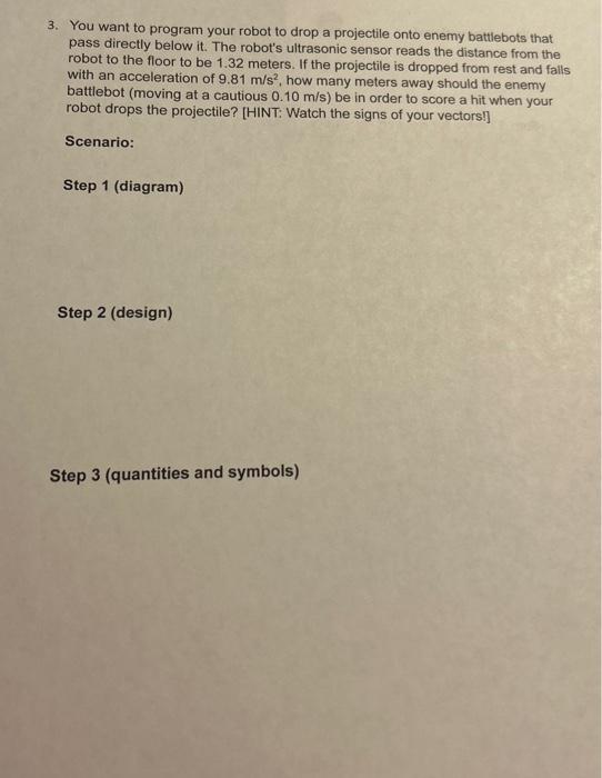 Solved Step 2 (design) Step 3 (quantities and | Chegg.com
