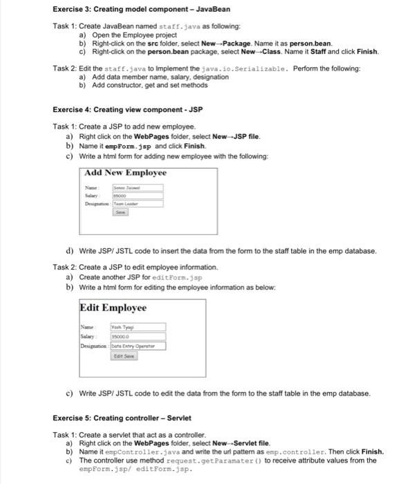 Exercise 1: Creating a new project Task 1: Create a | Chegg.com