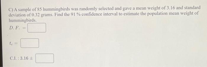 Solved Instruction: DO NOT use the T-table, use the invt | Chegg.com