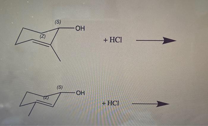Solved +HCl +HCl | Chegg.com