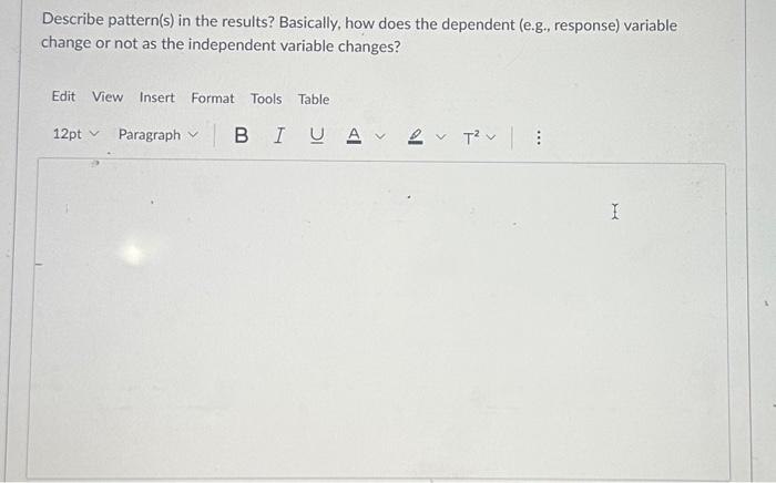 Solved What is a potential alternative hypothesis for | Chegg.com