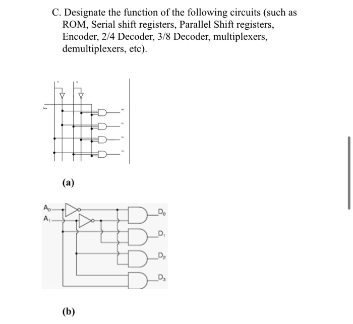 Solved A. Draw the output timing diagrams for Output1, | Chegg.com
