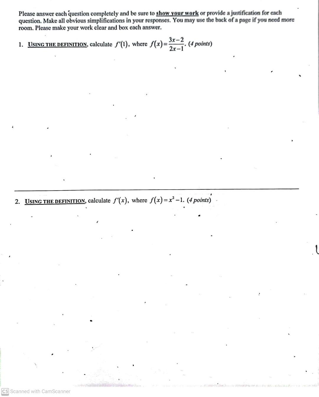Solved Please answer each question completely and be sure to | Chegg.com