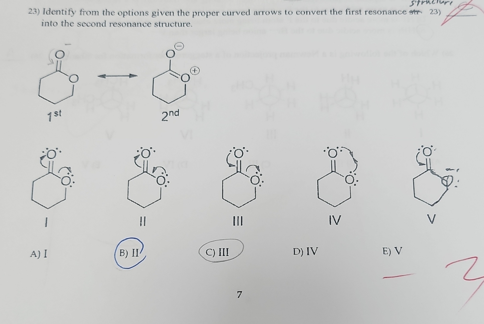 Solved Identify from the options given the proper curved | Chegg.com