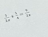 Solved 2x5+A1=2x9 | Chegg.com