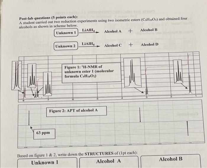 Solved Post-lab questions ( 5 points each): A student | Chegg.com