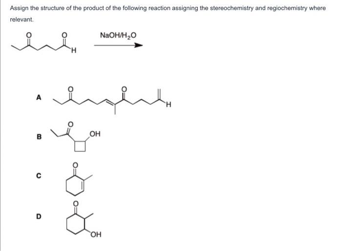 Solved Assign the structure of the most stable enolate form | Chegg.com