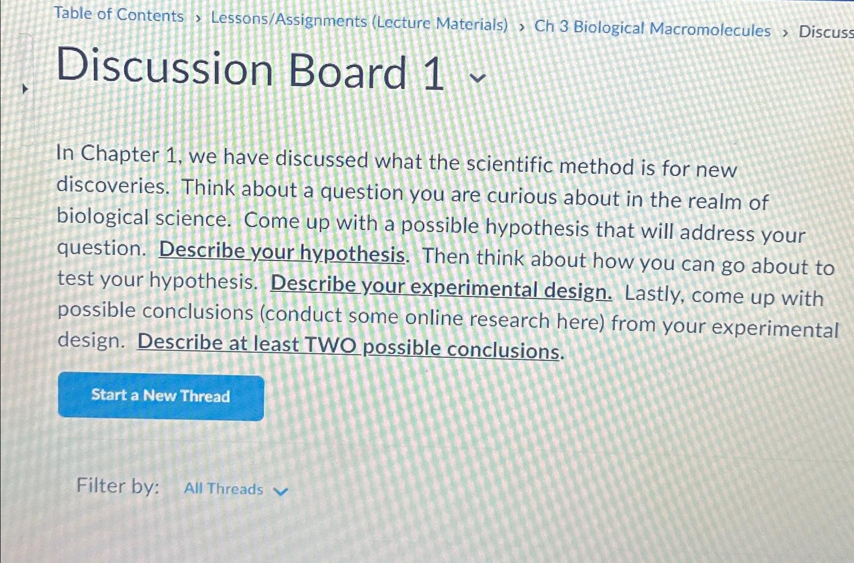 Solved Table of Contents, Lessons/Assignments (Lecture | Chegg.com