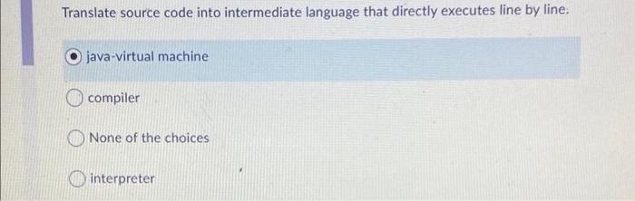 Solved Translate source code into intermediate language that | Chegg.com