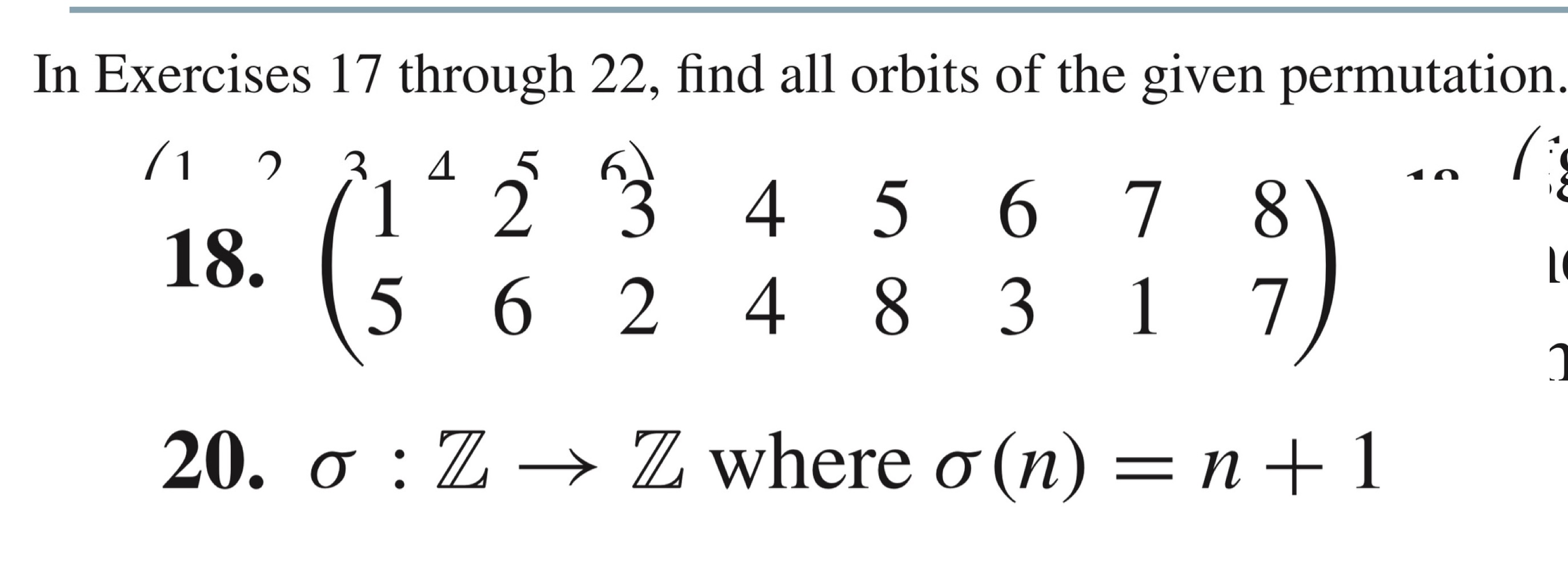 Solved In Exercises 17 ﻿through 22, ﻿find all orbits of the | Chegg.com