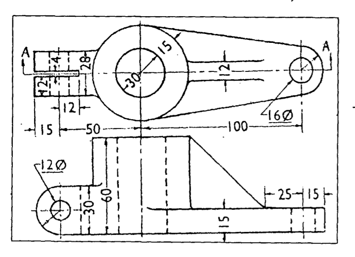 Design a Milling fixture for milling the slot of 4mm | Chegg.com