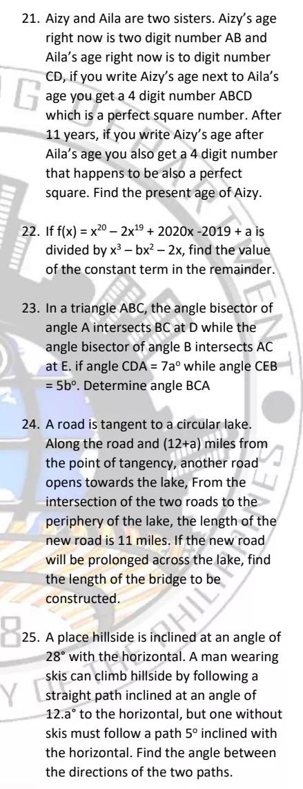 Solved pls answer all :( or as many item as you can. i don't | Chegg.com