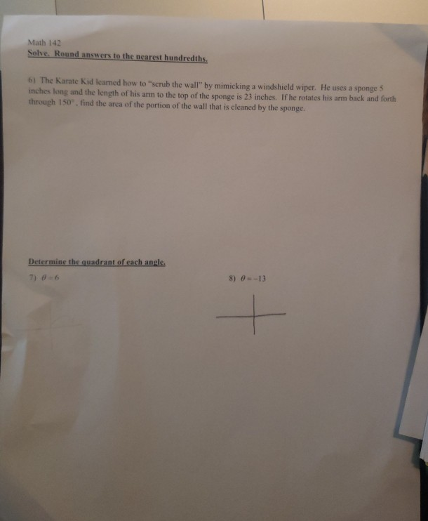 Solved Math 142 Solve. Round answers to the nearest | Chegg.com
