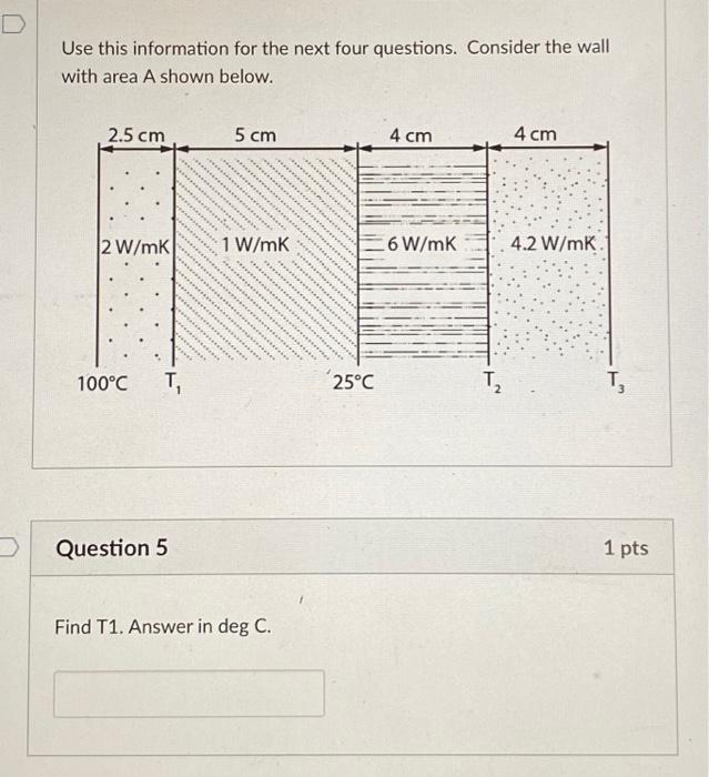 Solved Use this information for the next four questions. | Chegg.com