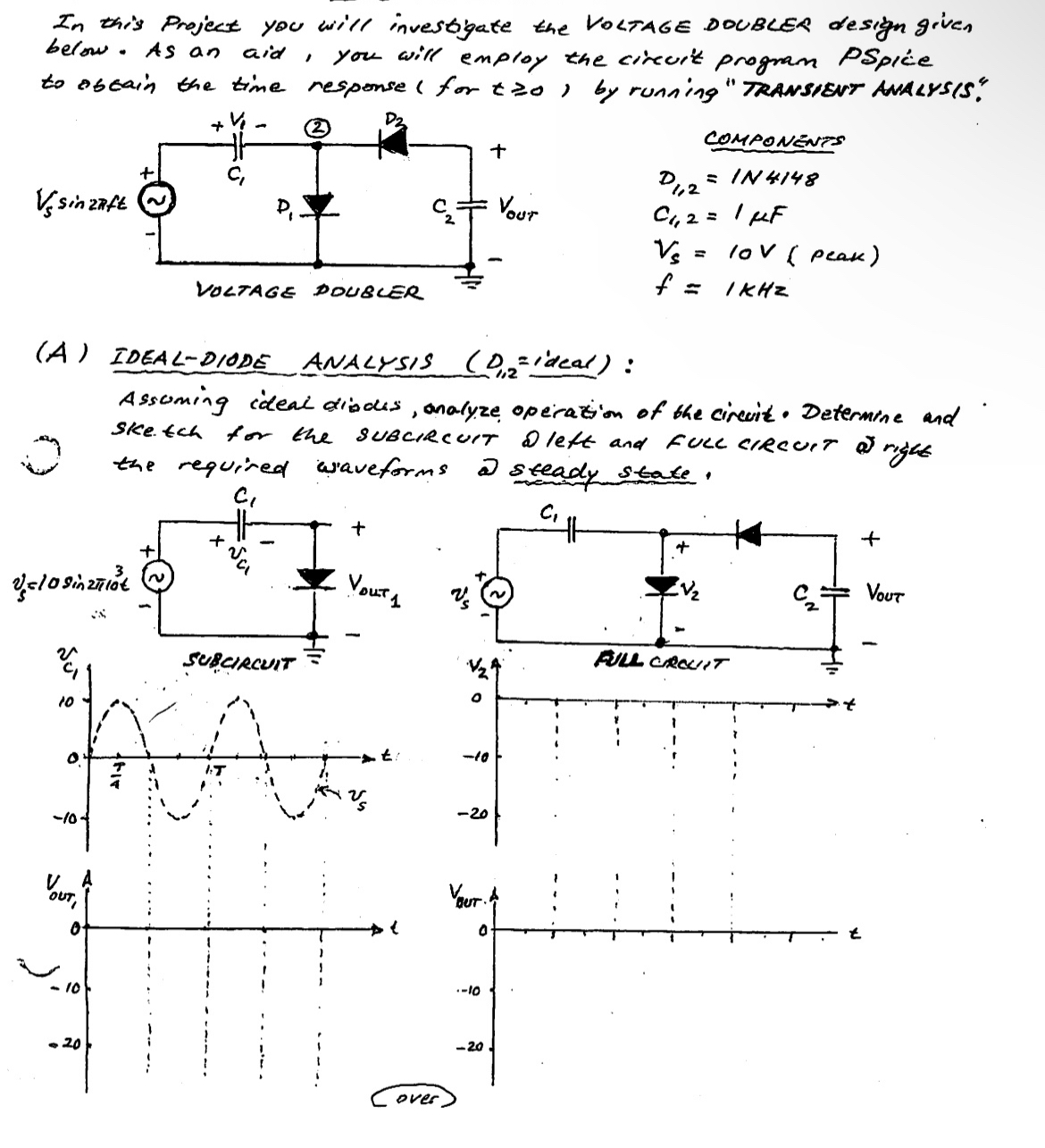 Solved In this Project you will investigate the VOLTAGE | Chegg.com