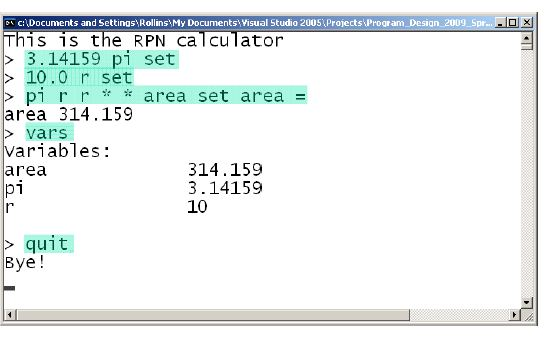 Solved HI I am building a RPN calculator I have the RPN | Chegg.com