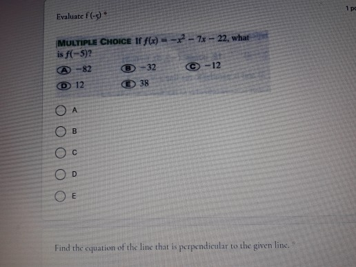 Solved Match the function to the graph shown below." 1 por | Chegg.com