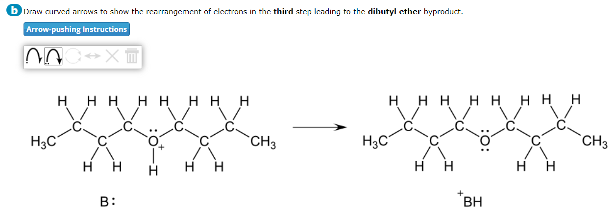 Solved Draw curved arrows to show the rearrangement of | Chegg.com