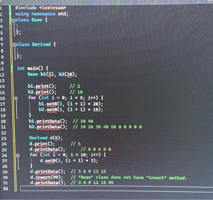Solved This is C++ Programming, please help me complete the | Chegg.com