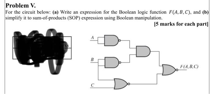 Solved Problem V. For the circuit below: (a) Write an | Chegg.com Solved Problem V. For the circuit below: (a) Write an | Chegg.com