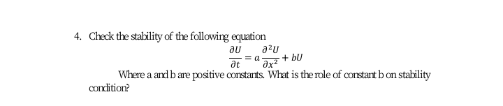 Solved Check the stability of the following | Chegg.com