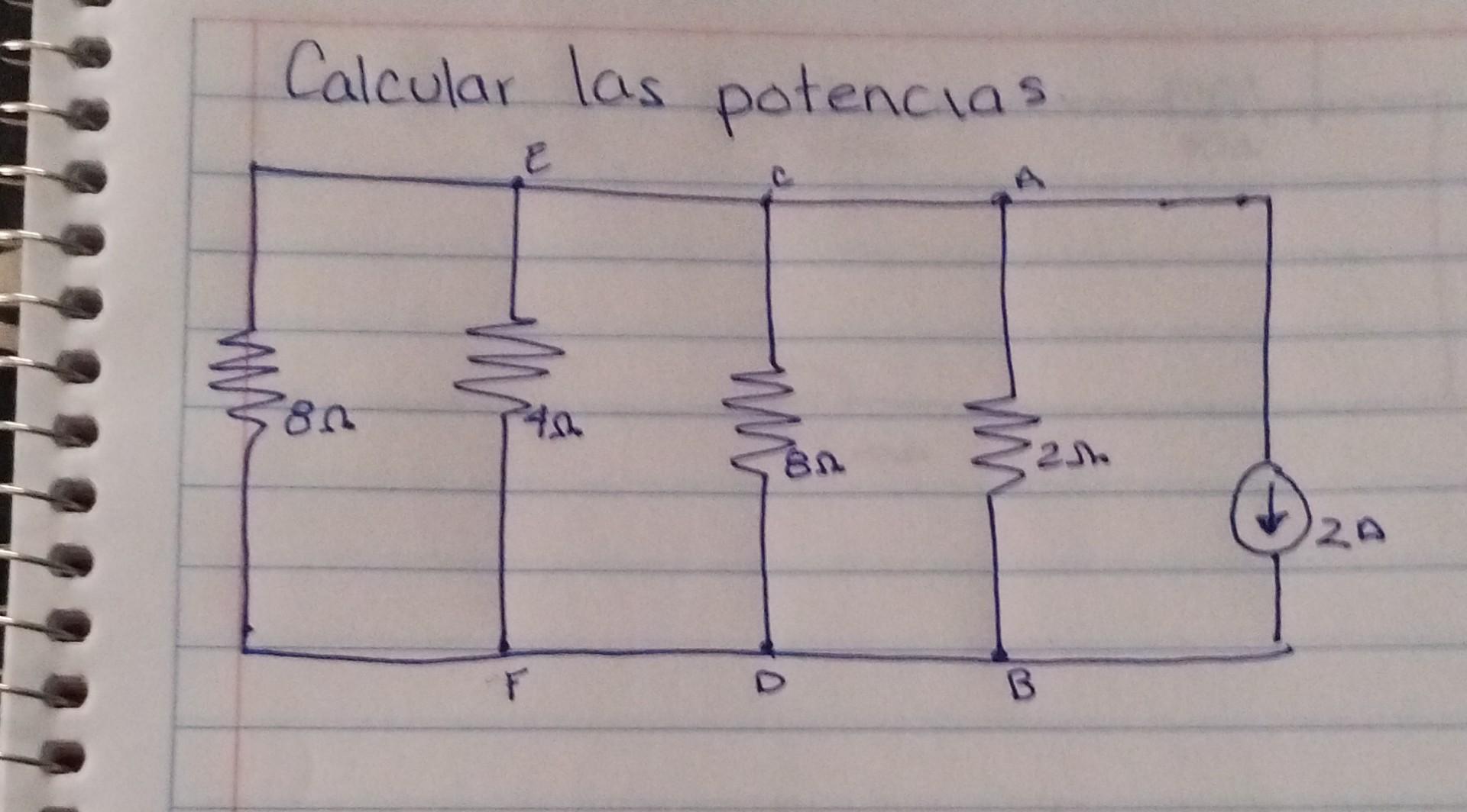 Solved Calcular las potencias | Chegg.com