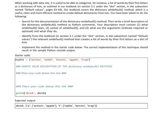 Solved When working with data sets, it is useful to be able | Chegg.com