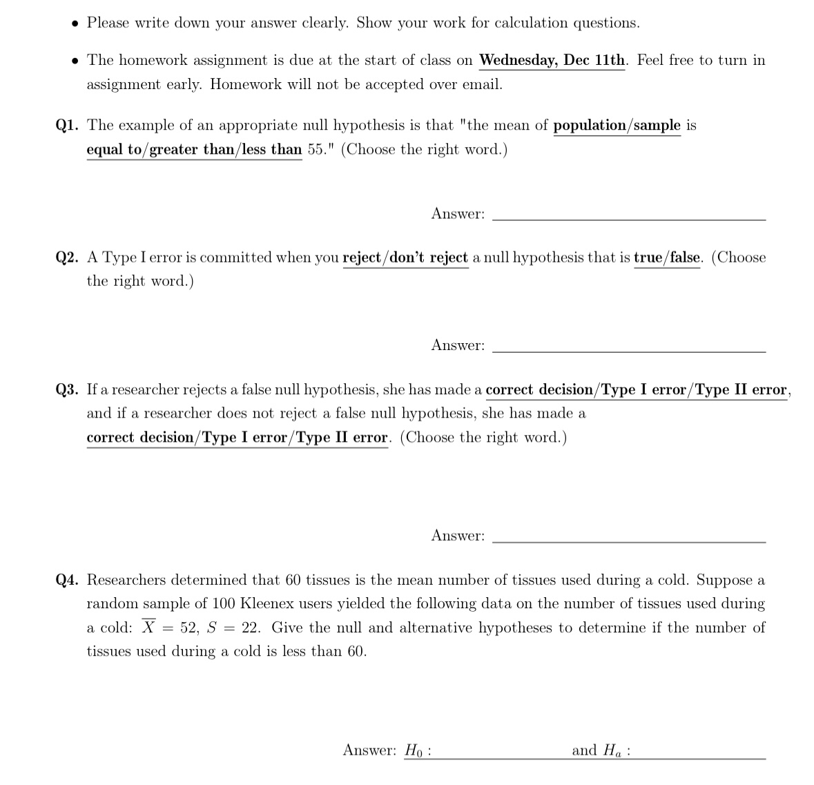 Solved Please write down your answer clearly. Show your work | Chegg.com