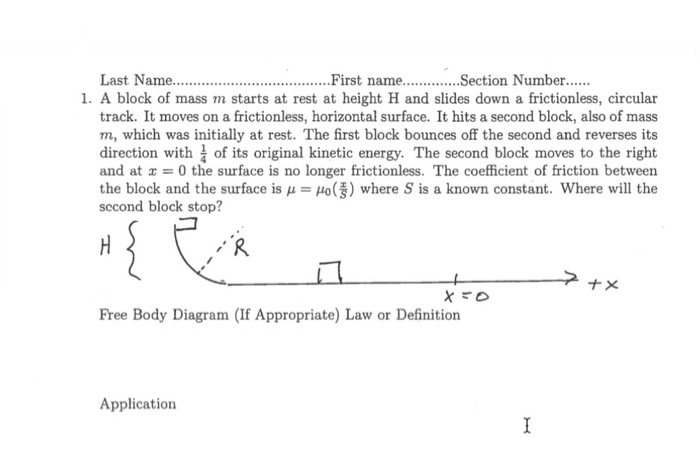 Solved Last Name....... ...........First name............. | Chegg.com