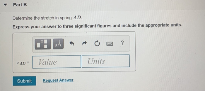 Solved Problem 3.14 Determine the stretch in each spring for | Chegg.com