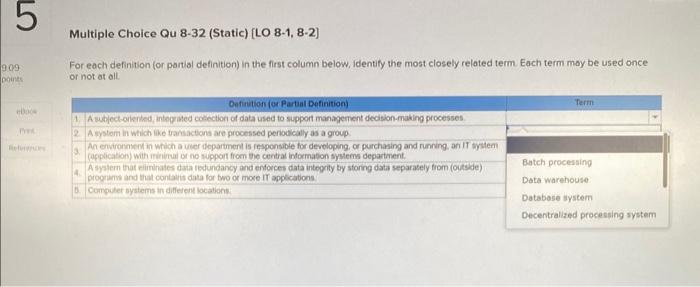 Solved Multiple Choice Qu 8-32 (Static) [LO 8-1, 8-2] For | Chegg.com
