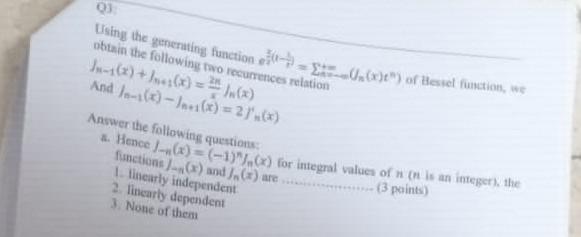 Solved obtain the following towo fecun Anwwer the followifle | Chegg.com