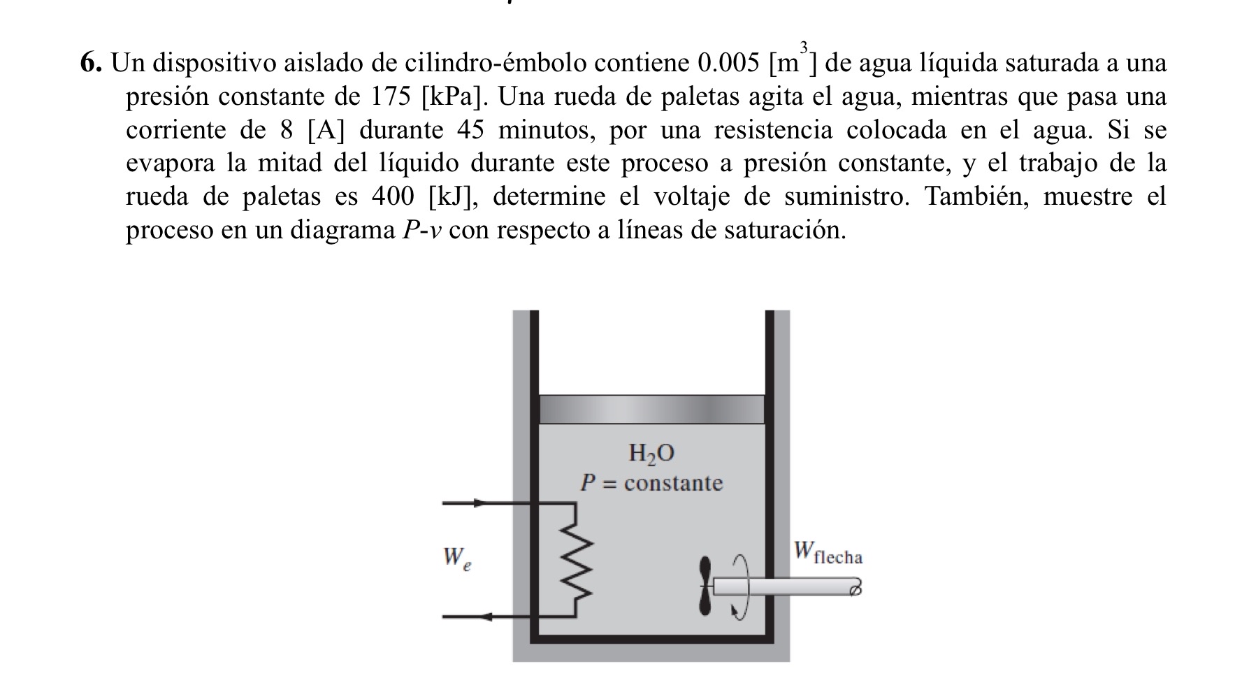 Solved Un dispositivo aislado de cilindro-émbolo contiene | Chegg.com