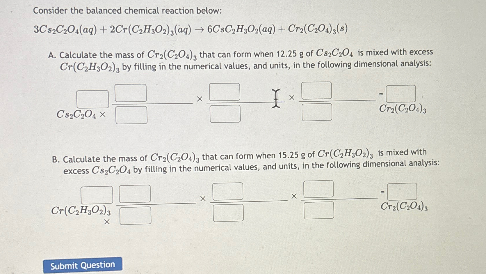 Solved Consider the balanced chemical reaction | Chegg.com