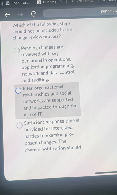 Solved Which of the following steps should not be included | Chegg.com