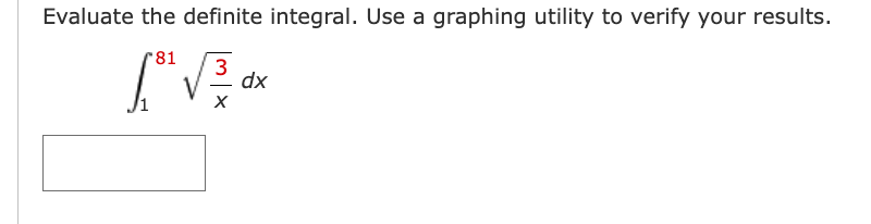 Solved Evaluate the definite integral. Use a graphing | Chegg.com