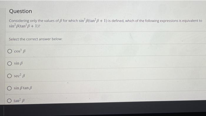 Solved Considering only the values of β for which | Chegg.com
