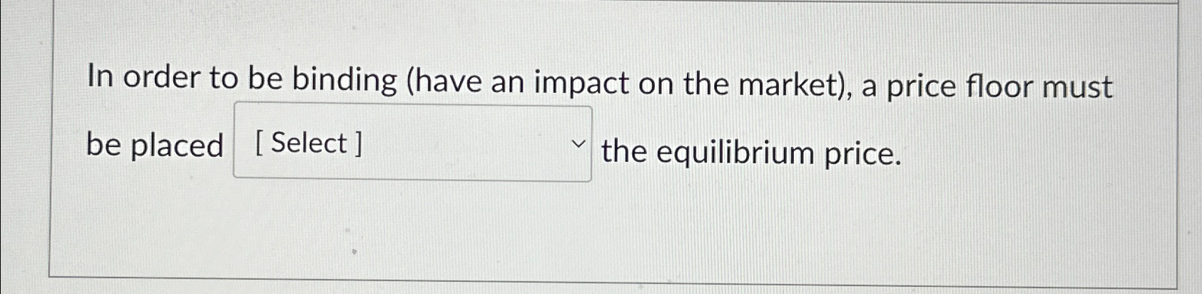 Solved In order to be binding (have an impact on the | Chegg.com